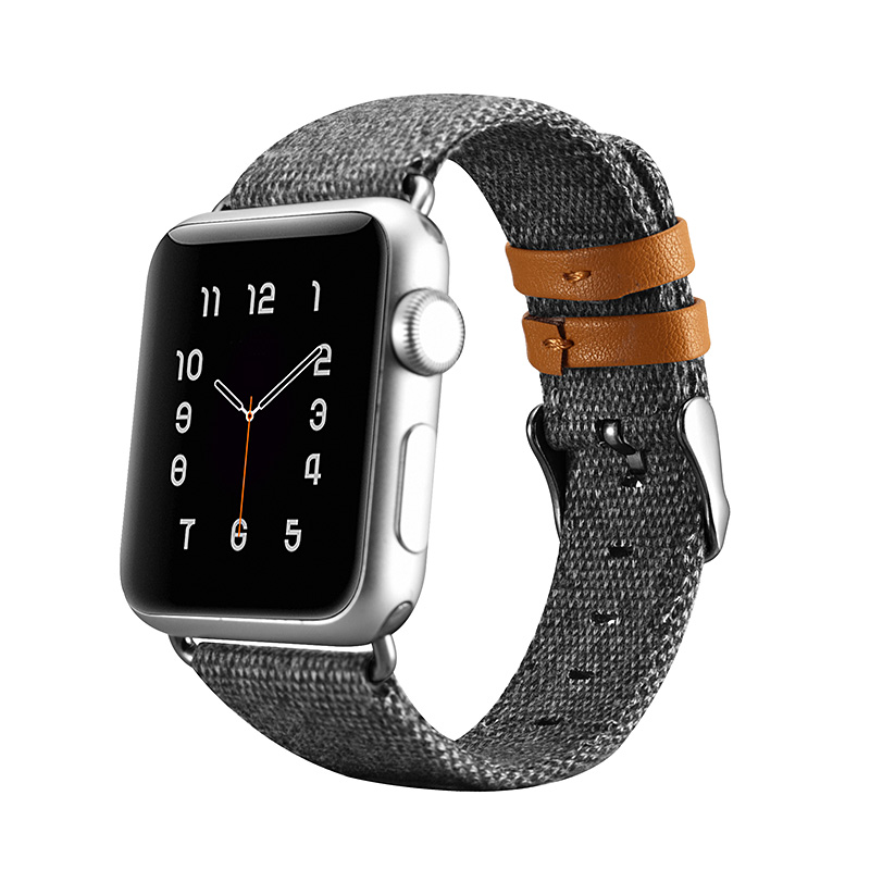 Fabricsnowy Pattern Series Watch Strap For Apple Watch Apple Watch